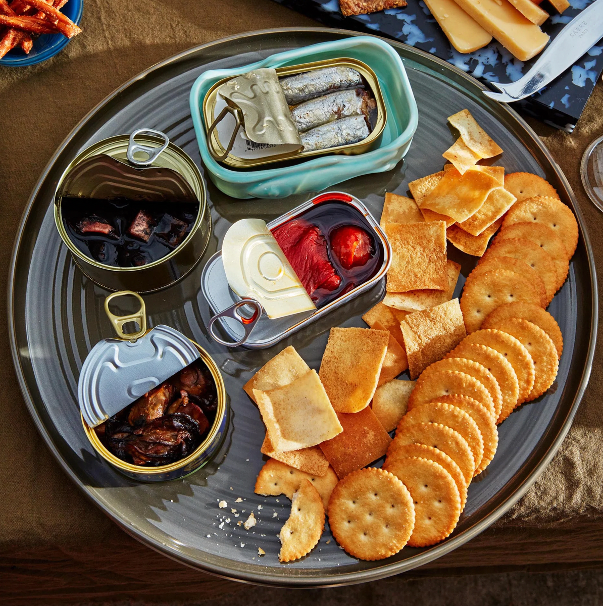 CERAMIC TIN VESSEL - WHITE OCTOPUS | Black Market Provisions